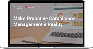 Proactive Compliance Management Webinar